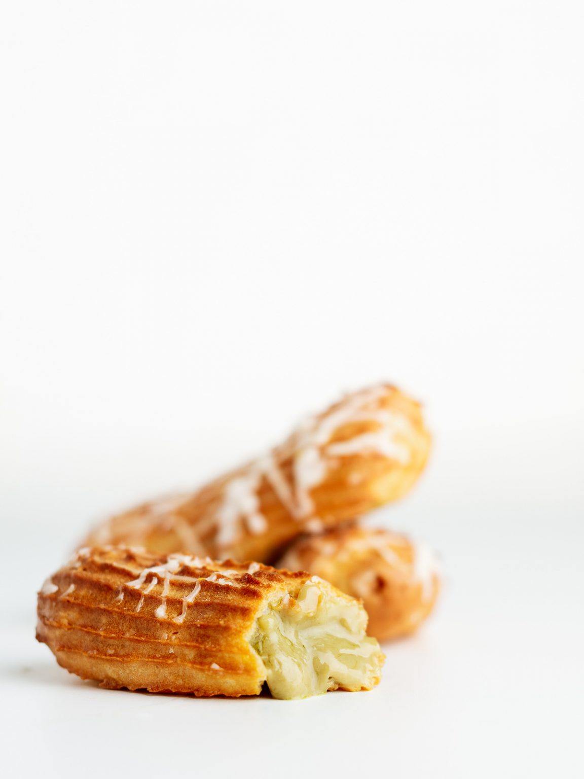 Eklerai su pistacijų įdaru - Biržų duona